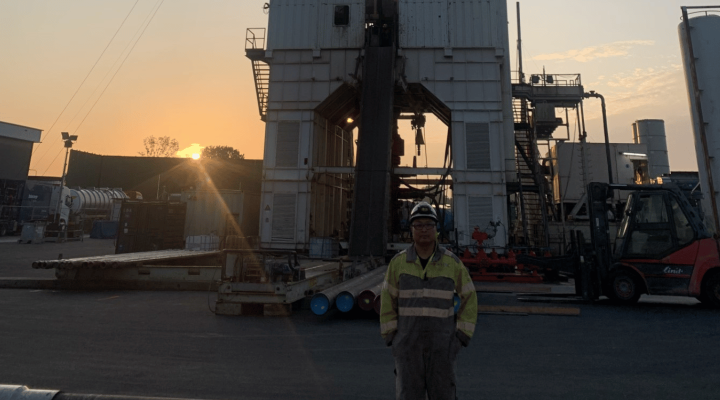 In nachtelijke uren boren naar aardwarmte met Regillio | Aardwarmte Polanen